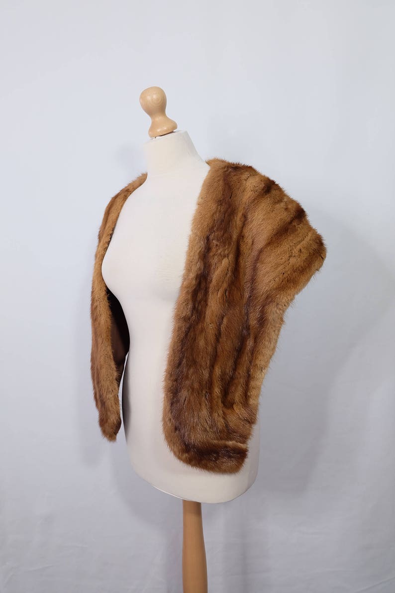 1940s-1950s Mink Fur Stole vintage Mink Fur/real Fur/mink Fur - Etsy