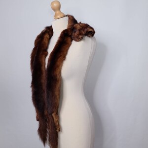 Vintage/antique Edwardian/1920s/1930s/1940s Marten/sable 4 Pelt Real ...