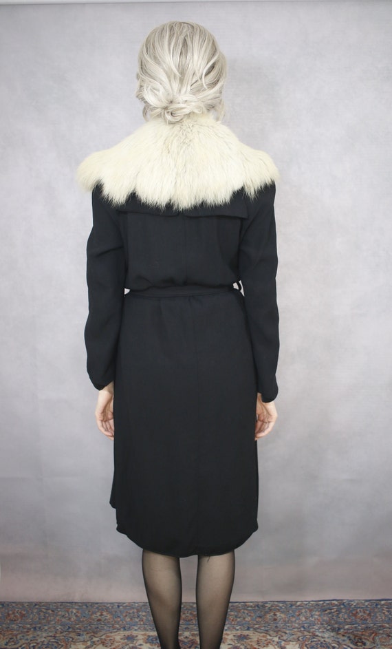 Vintage arctic fox fur collar {Vintage fox fur/real f… - Gem