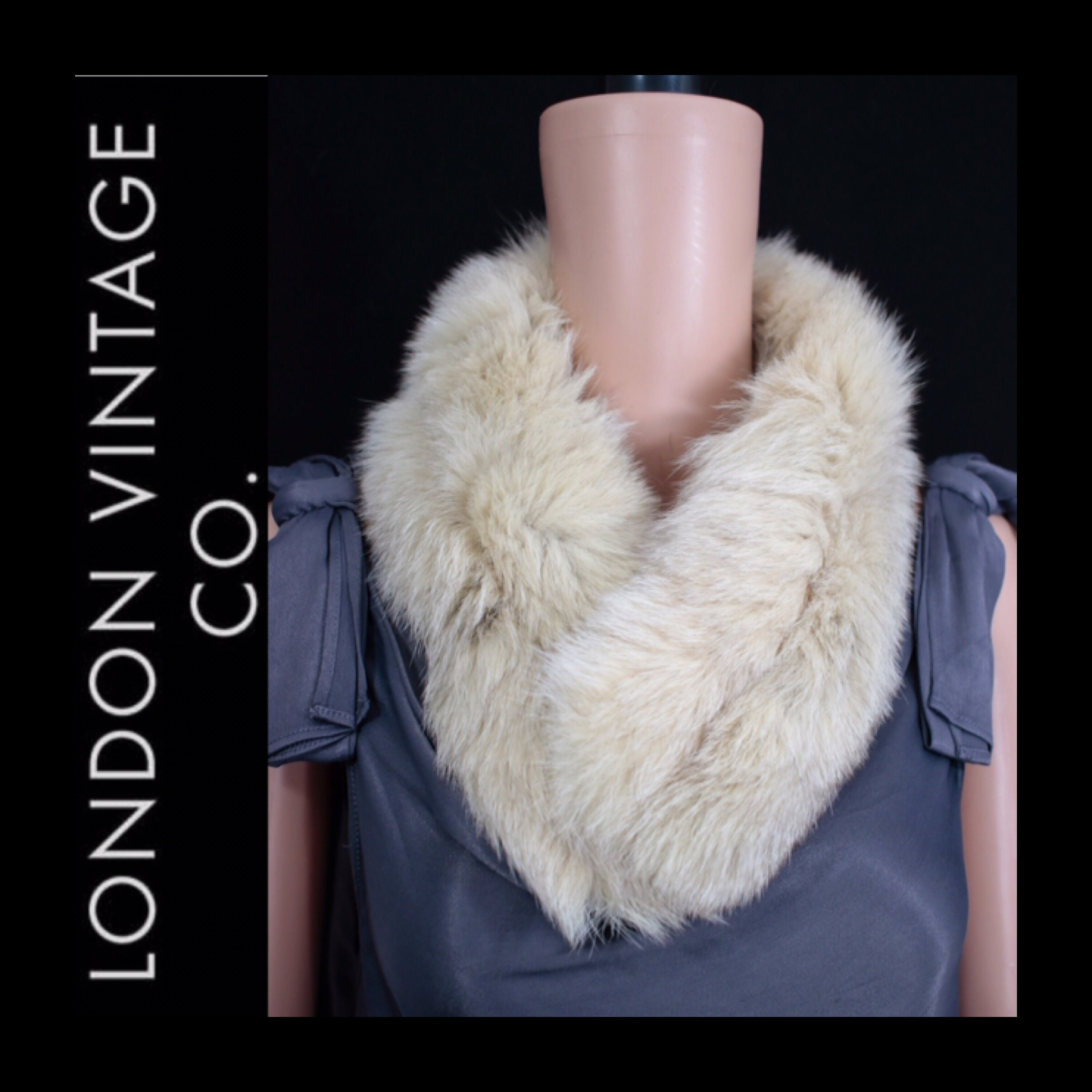 Vintage Fox Collar - www.shopequipments.com