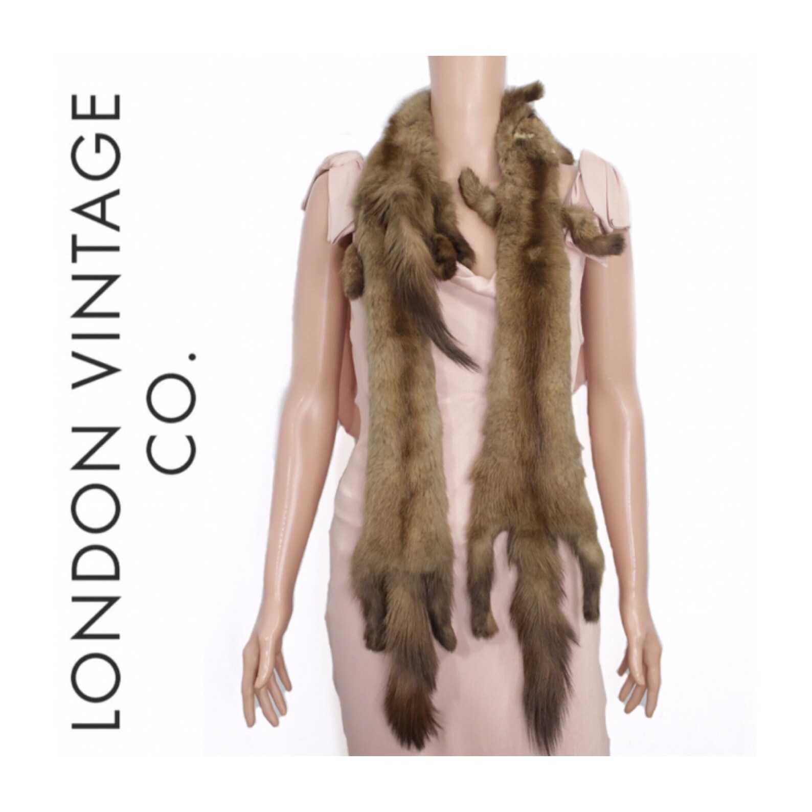 1920s-1930s Sable Fur Stole vintage Sable Fur/real Sable | Etsy UK