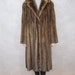 Size M Vintage Dark Brown Mink Fur Coat vintage Mink Fur/real Mink Fur ...