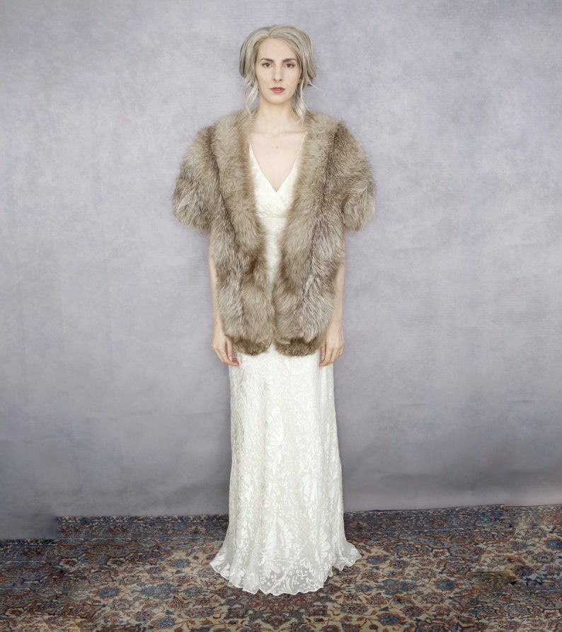 1950s-1960s Dark Amber Fox Fur Stole vintage Fox Fur/real Fox | Etsy UK