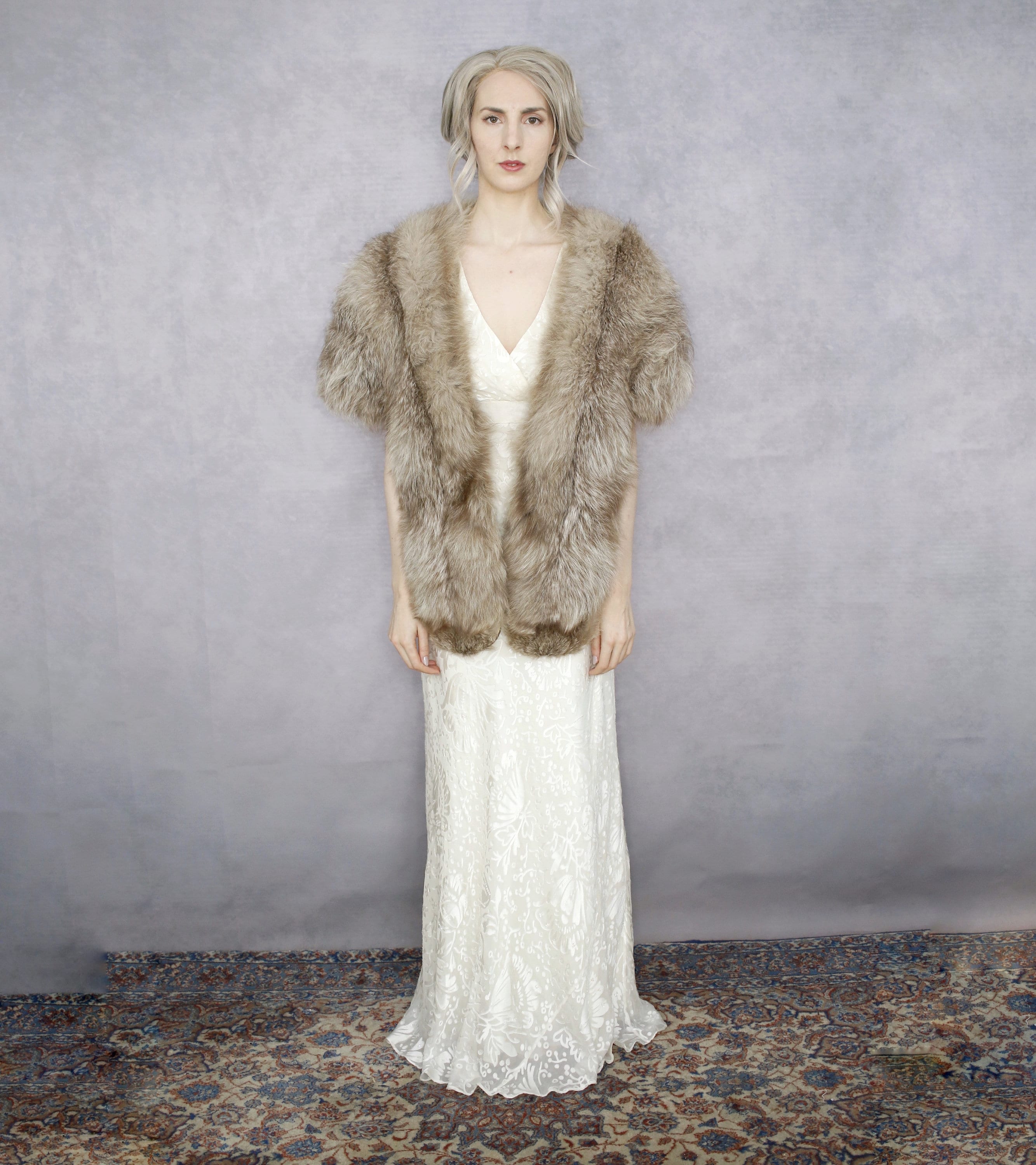 1950s-1960s Dark Amber Fox Fur Stole vintage Fox Fur/real Fox | Etsy UK