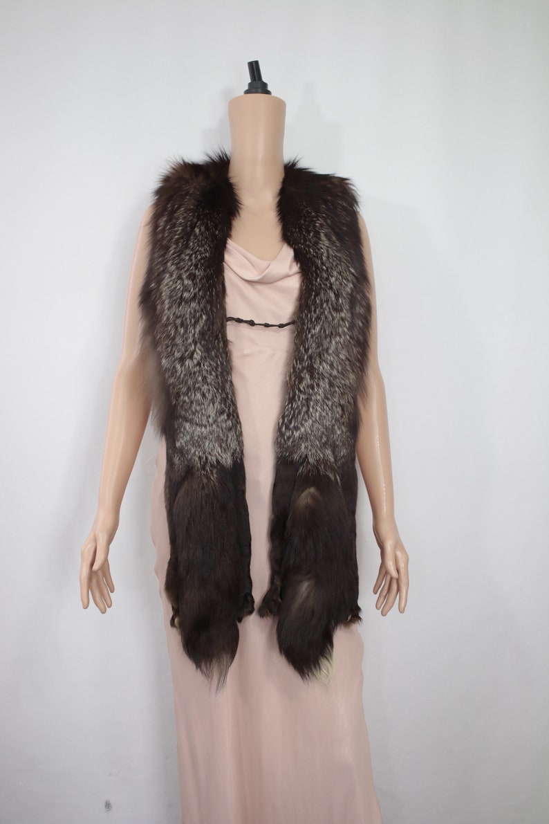 1930s-1940s Silver Fox Taxidermy Stole vintage Fox Fur/real - Etsy UK