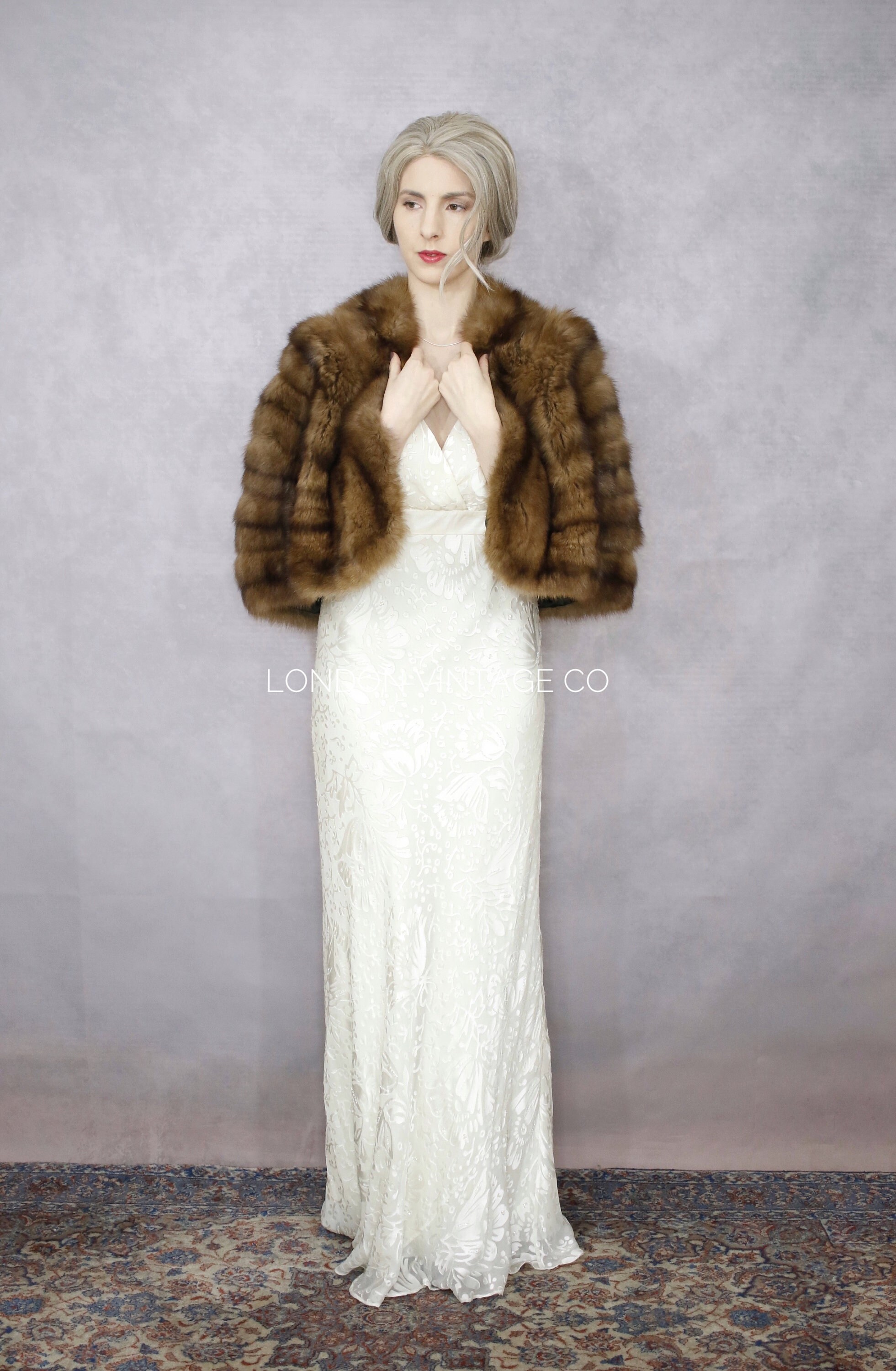 Real Sable Fur Wrap - Etsy