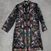 Vintage Black Embroidered Coat vintage Embroidered - Etsy