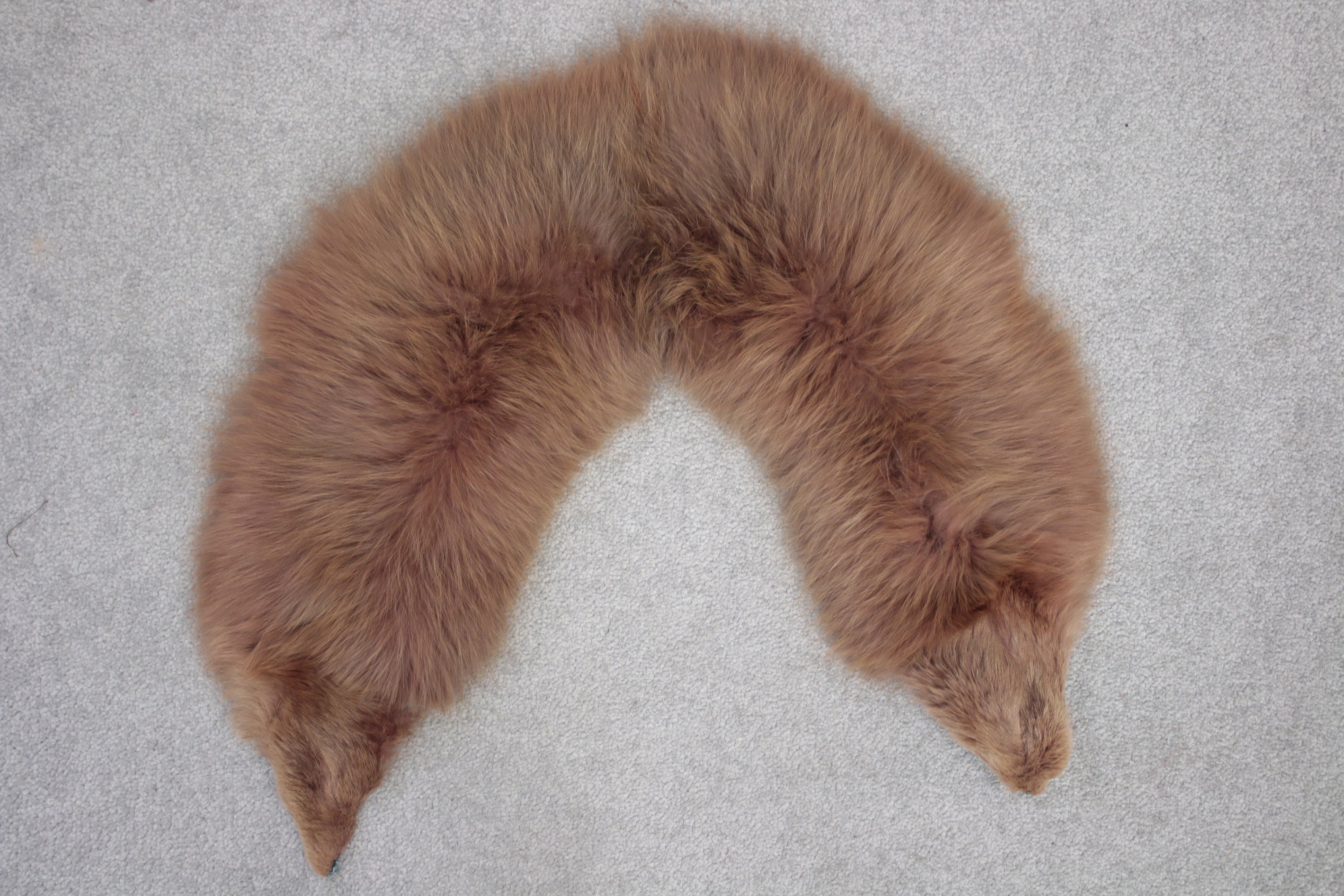1930s-1940s Burgundy Fox Fur Collar vintage Fox Fur/real Fox - Etsy ...