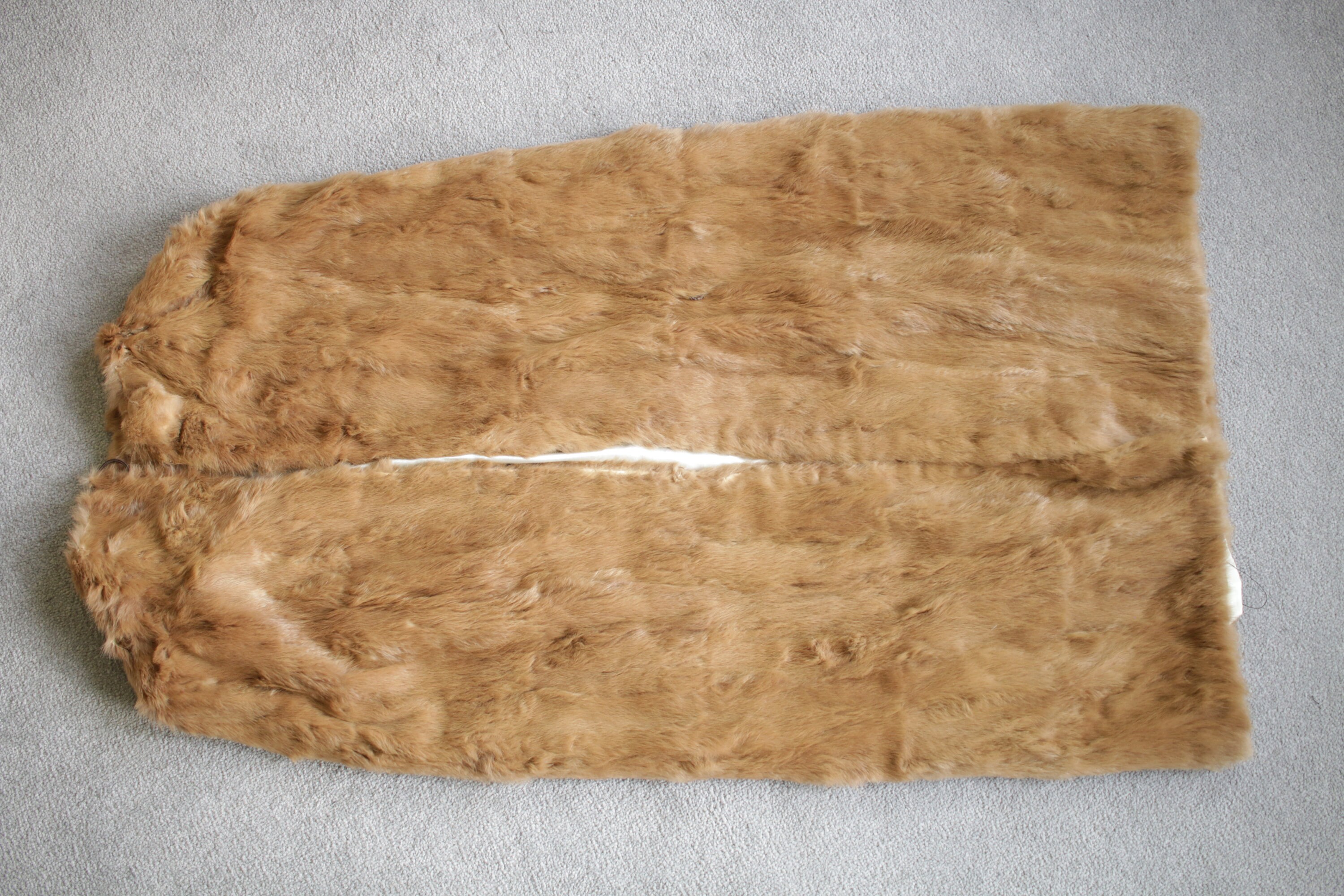 1930s-1940s-1950 honey/brown rabbit fur cape vintage | Etsy