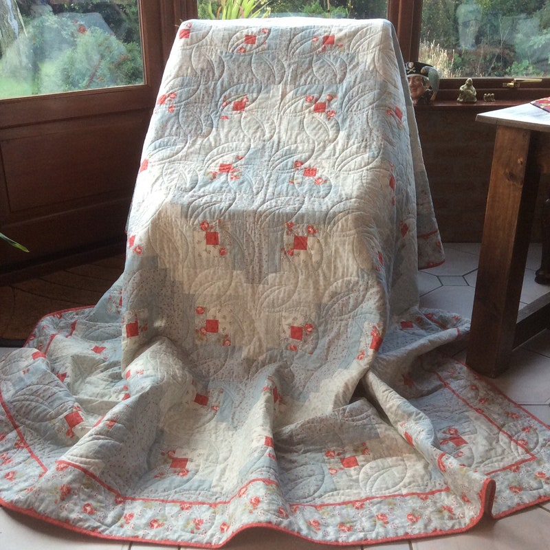 Shabby Chic Quilt - Etsy