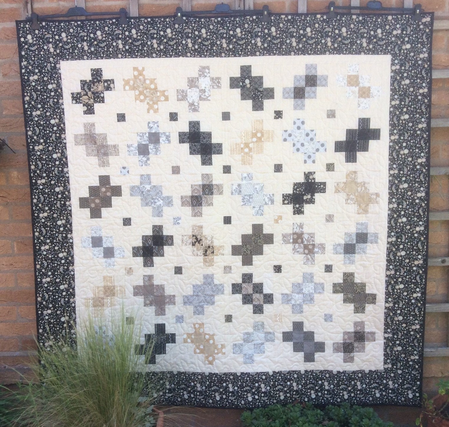 Modern Patchwork Quilt.Large Handmade Quilt.Quilts For | Etsy