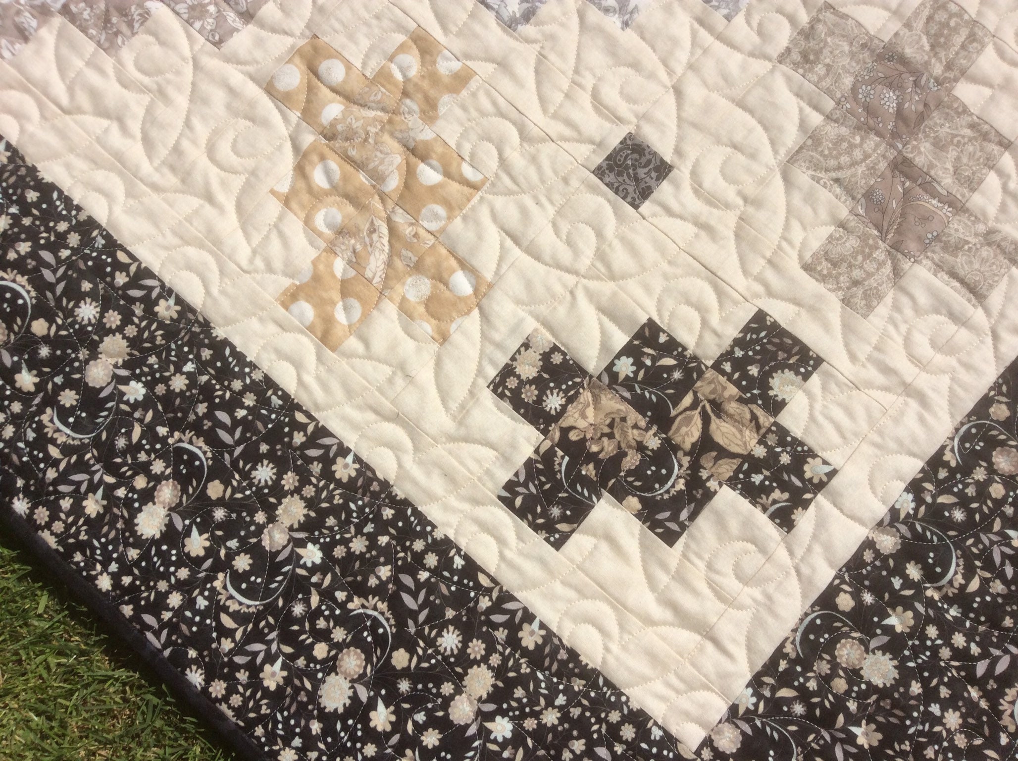 Modern Patchwork Quilt.large Handmade Quilt.quilts for | Etsy