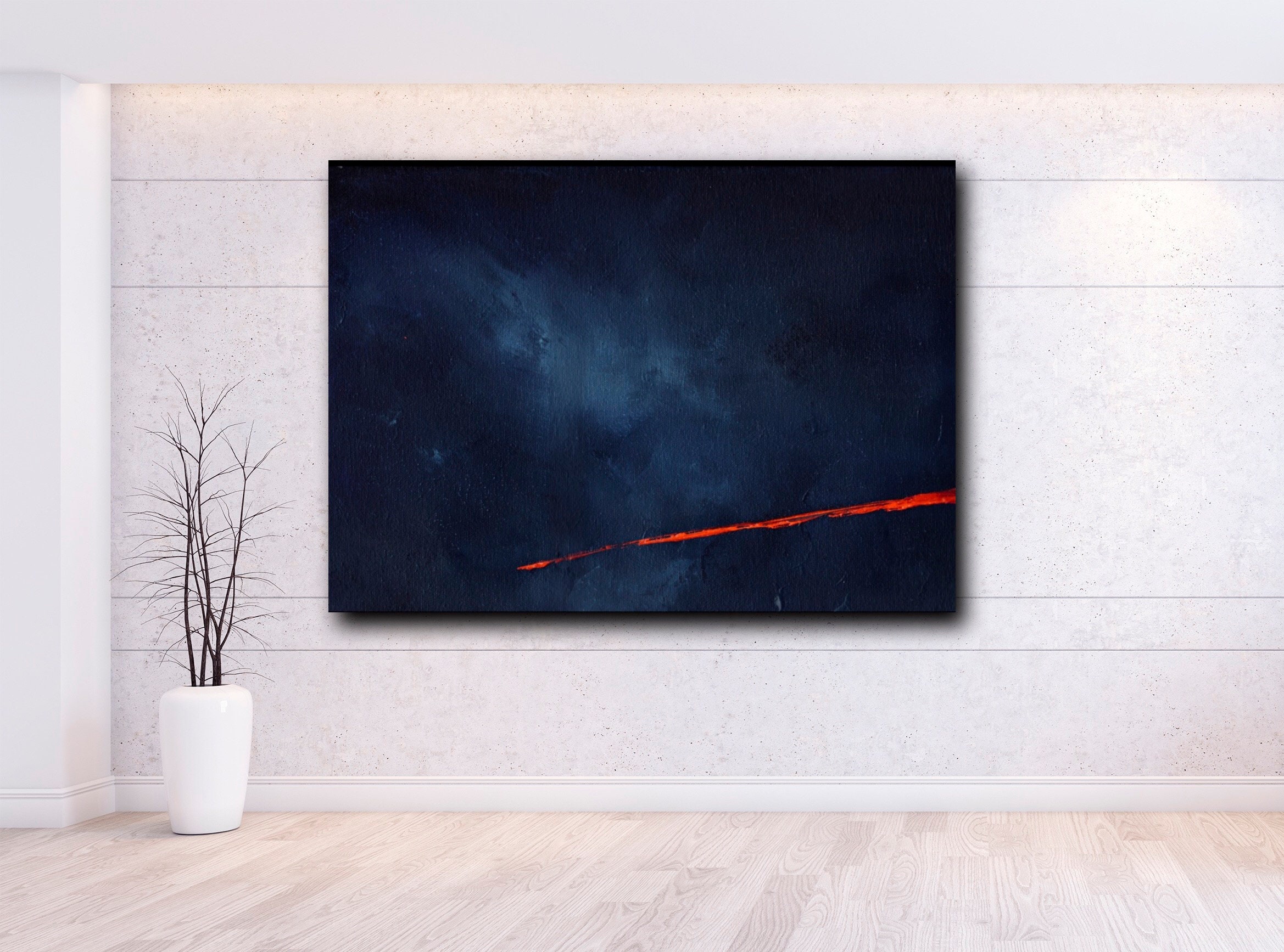 Abstract painting for home comfort Relaxing artwork for modern | Etsy