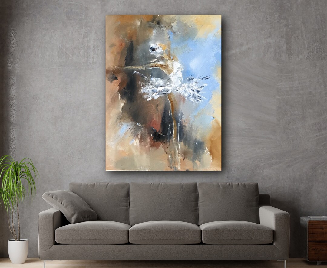 Abstract Ballerina Custom Painting Classic Ballet Oil Artwork to Order ...