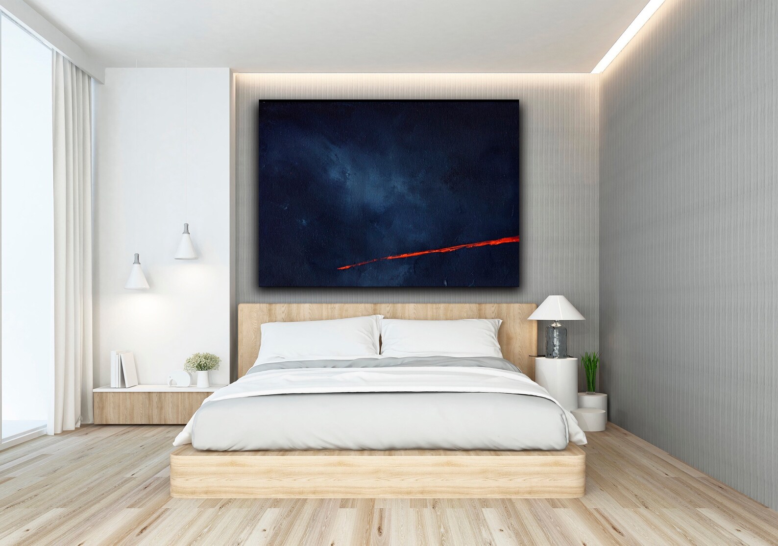 Abstract painting for home comfort Relaxing artwork for modern | Etsy