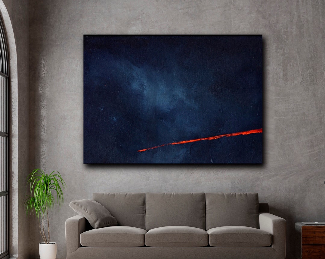 Abstract Painting for Home Comfort Relaxing Artwork for Modern Interior ...