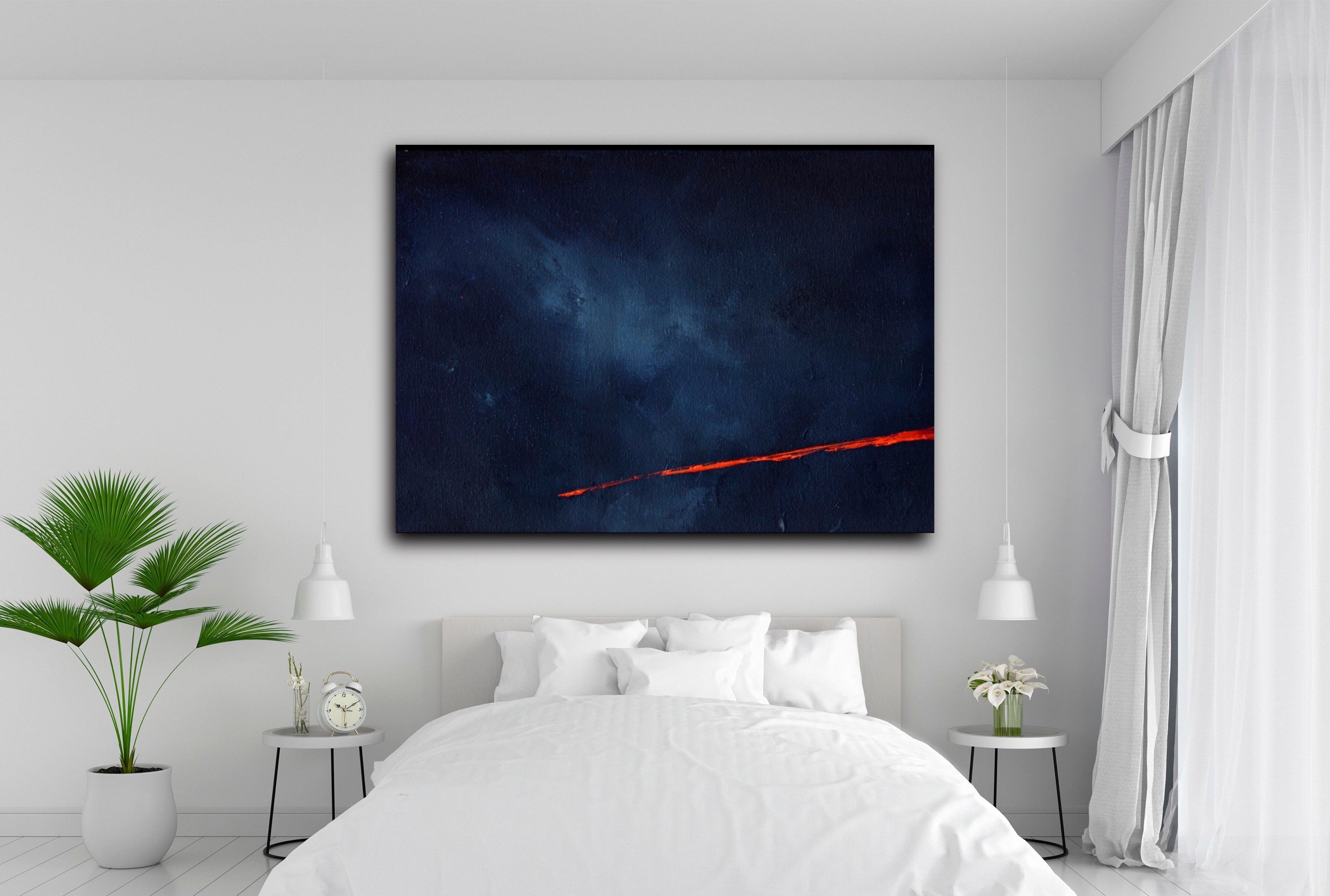 Abstract Painting for Home Comfort Relaxing Artwork for Modern - Etsy