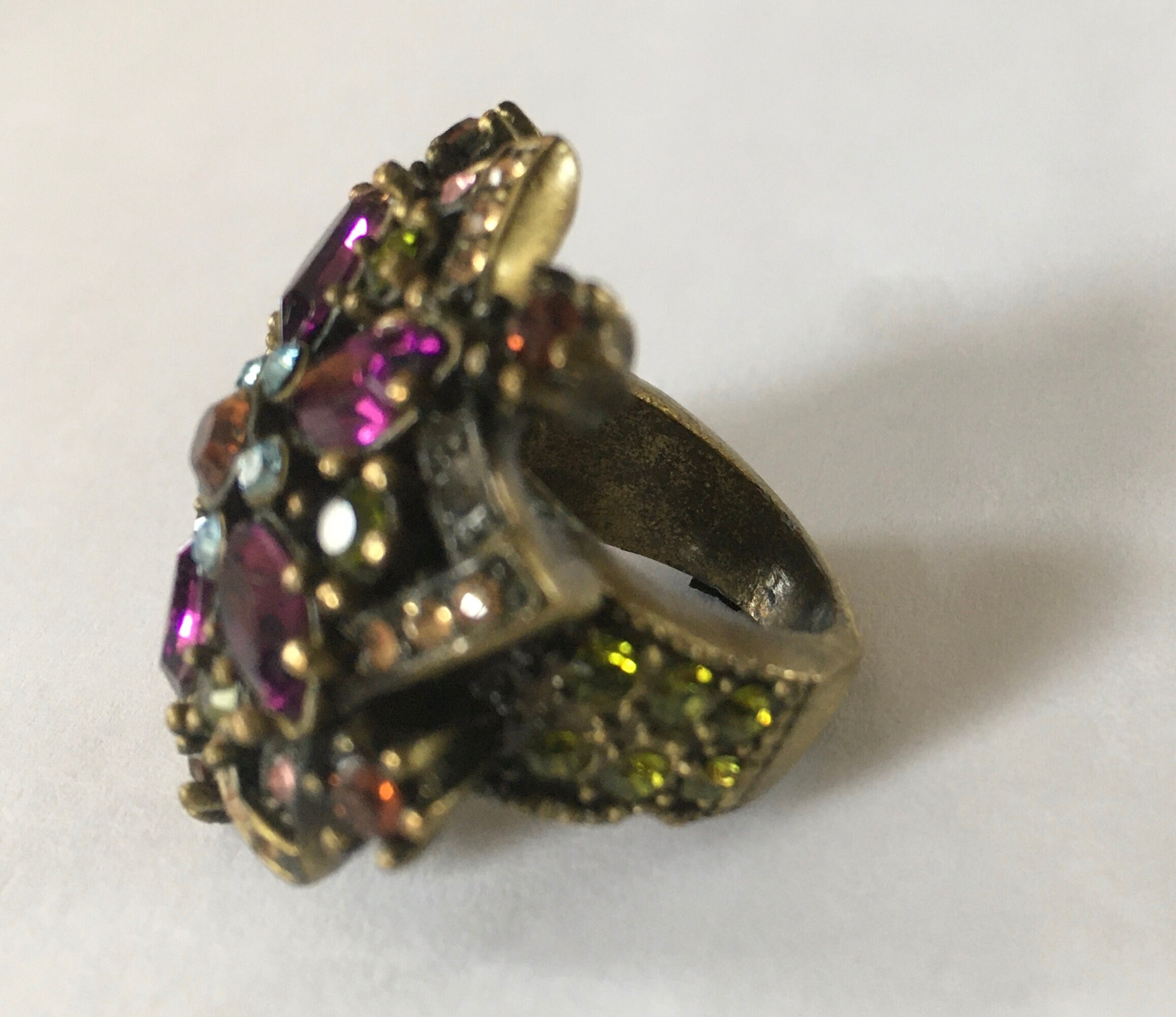Vintage Heidi Daus breathless Statement Ring - Etsy
