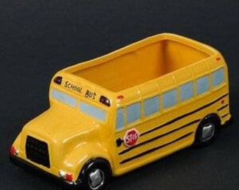 School Bus Planter | Etsy