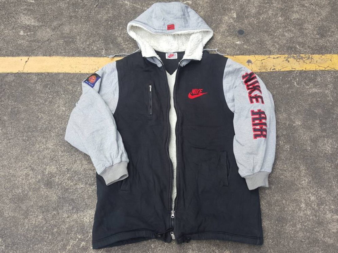 VTG Michael Jordan Nike 90s Coat Jacket - Etsy