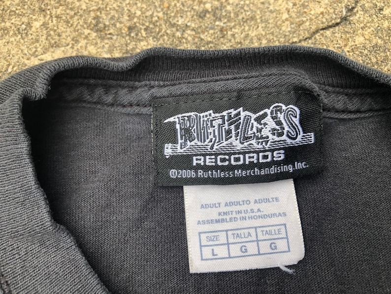 VTG Eazy-e Ruthless Records Big Logo T-shirt Hip Hop Rap - Etsy