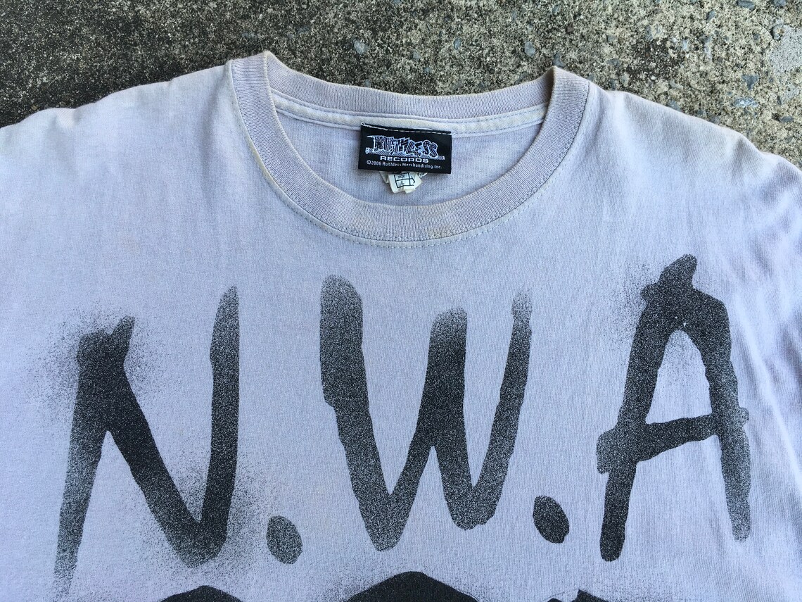 VTG N.W.A. Dr. Dre Ice Cube Eazy-E Ruthless Records Big Logo | Etsy