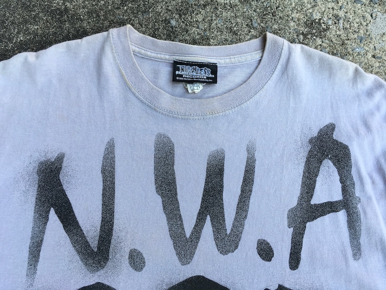 VTG N.W.A. Dr. Dre Ice Cube Eazy-e Ruthless Records Big Logo | Etsy