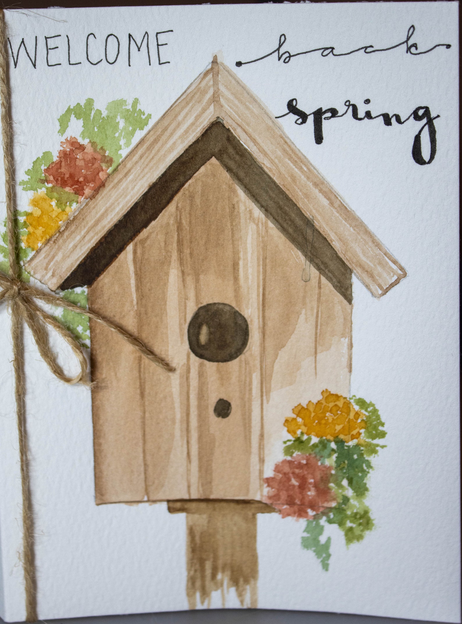 Bird House - Welcome Back Spring - Etsy