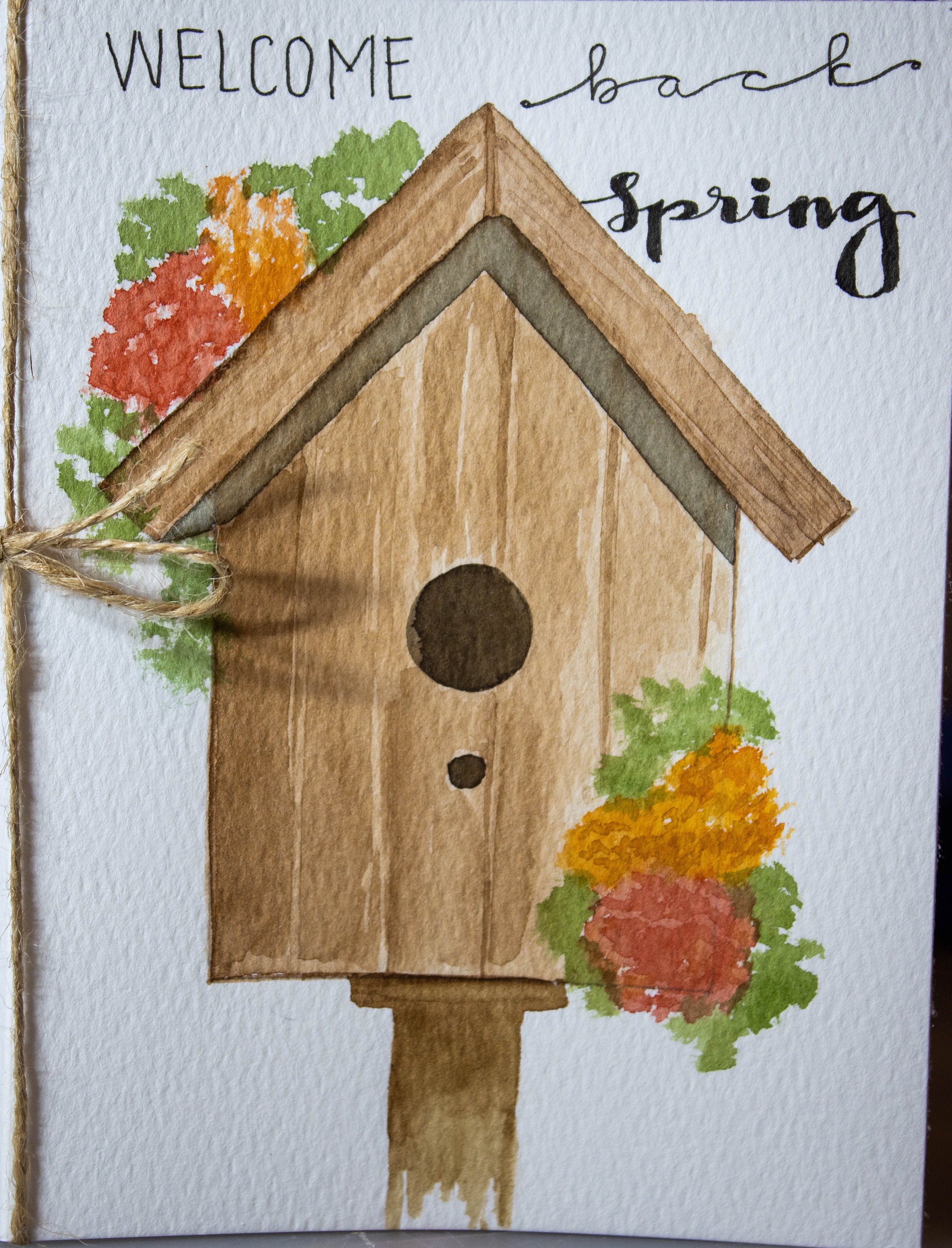 Bird House - Welcome Back Spring - Etsy