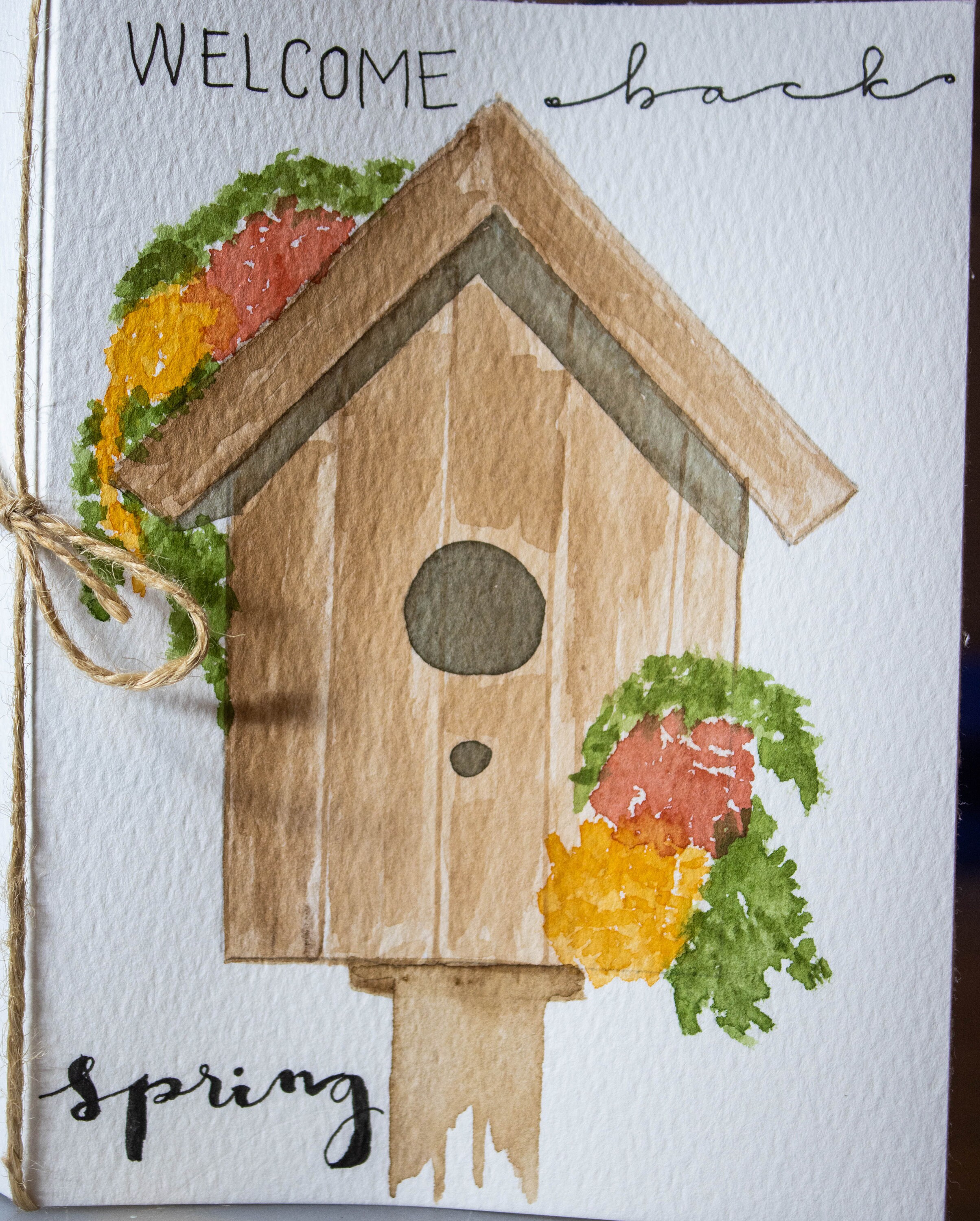 Bird House - Welcome Back Spring - Etsy