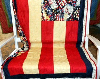 Patriotic quilts | Etsy