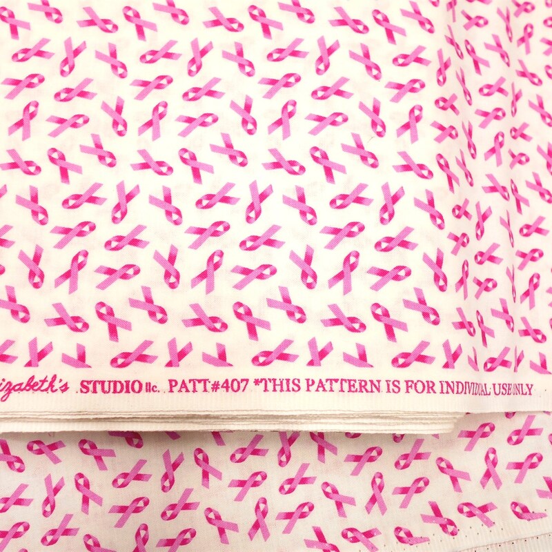 Breast Cancer Fabric - Etsy