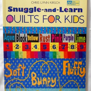 Book-snuggle-and-learn Quilts for Kids by Chris Lynn Kirsch - Etsy