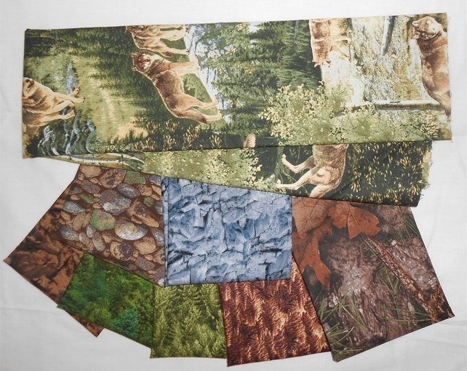 Wolf/wolves Fabric Camouflage True - Etsy