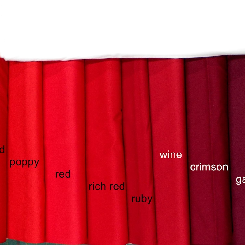 Red Poppies Fabric - Etsy