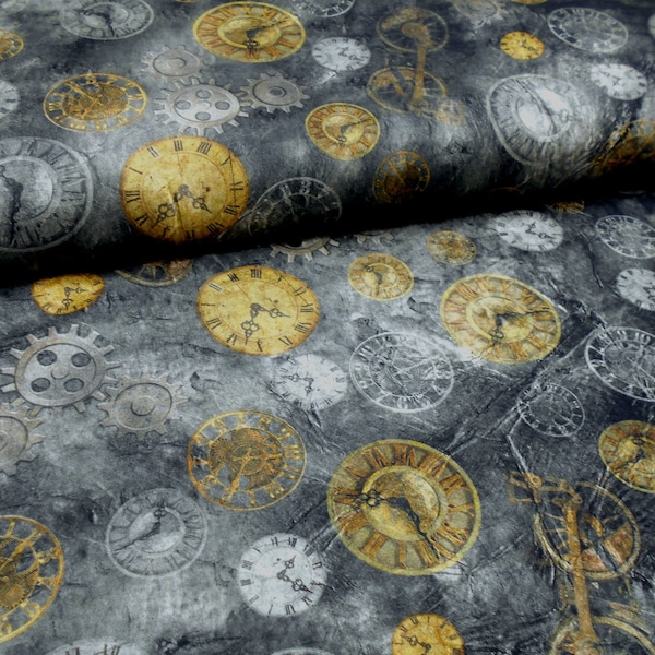 Steampunk Express Fabric - Etsy