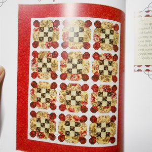 Book-pretty Patchwork Quilts/traditional Patterns With Applique Accents ...