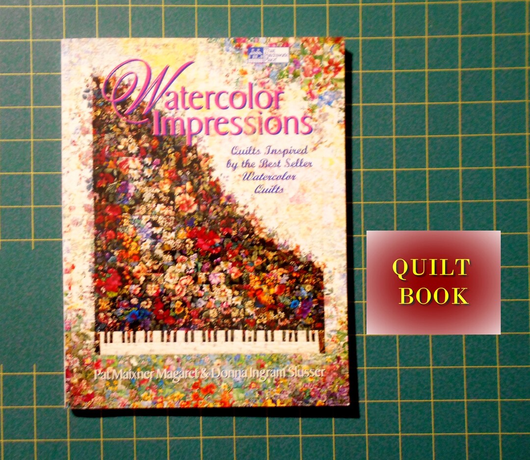 Book #71 Watercolor Impressions/pat Maixner Margaret/donna Ingram ...