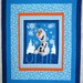 Frozen/olaf Snowman Quilt Large Lap/twin 64 X 80 light Blue/dark Blue ...