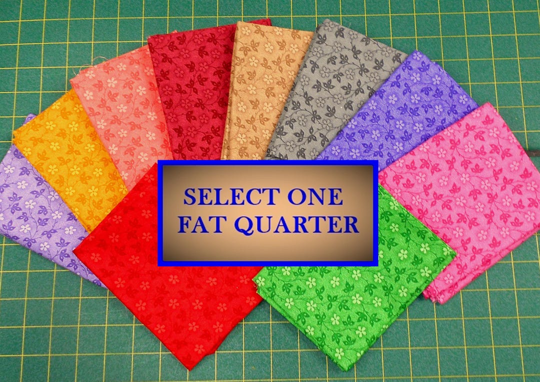 Nifty Floral Fat Quarter Fabric/old Fashioned Floral/lightweight ...