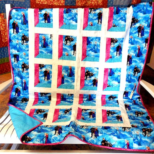 Frozen Quilt - Etsy
