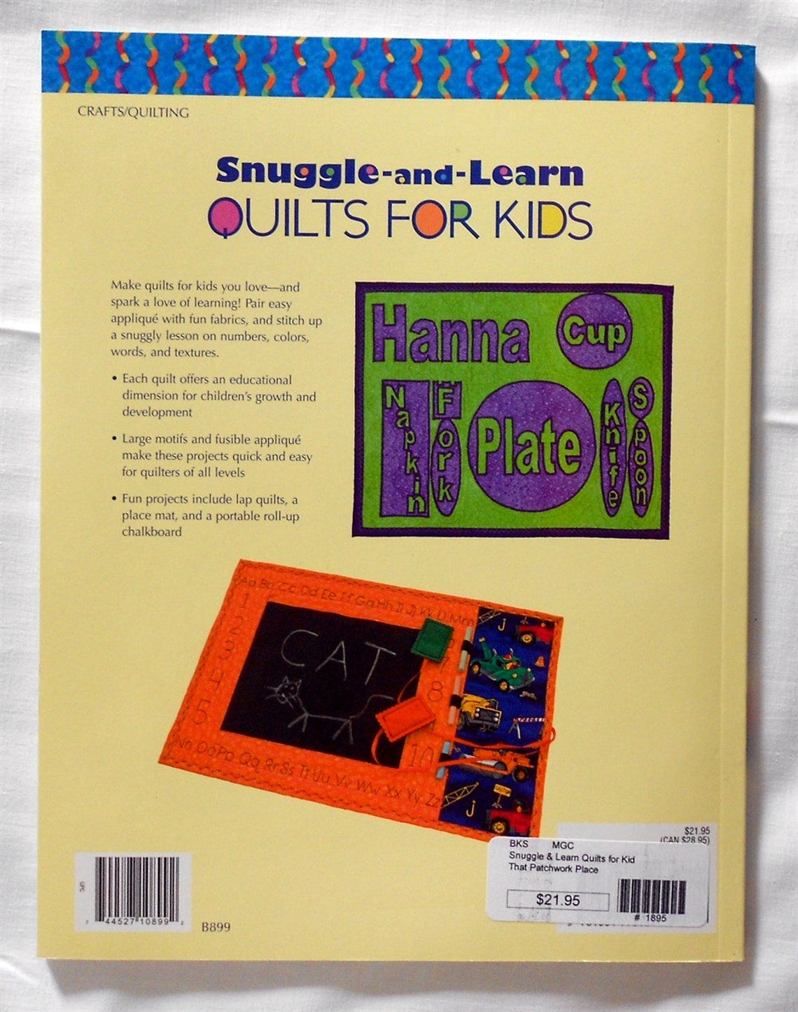 Book-snuggle-and-learn Quilts for Kids by Chris Lynn Kirsch | Etsy