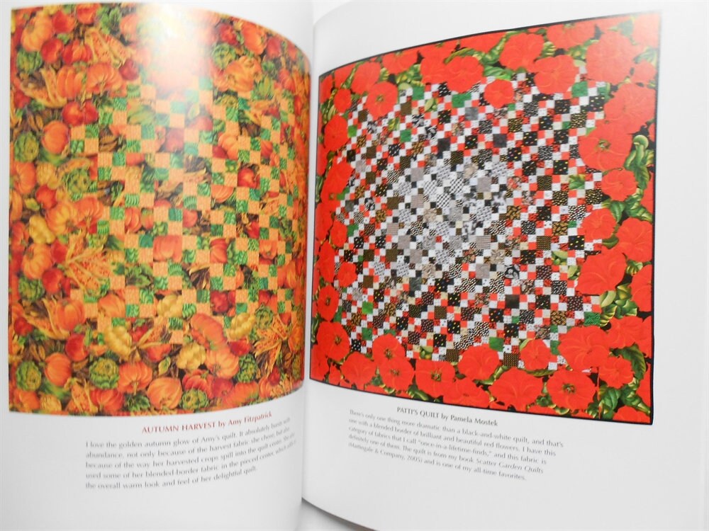 Quilt Book2099 Blended Borders/quilts With Creative - Etsy