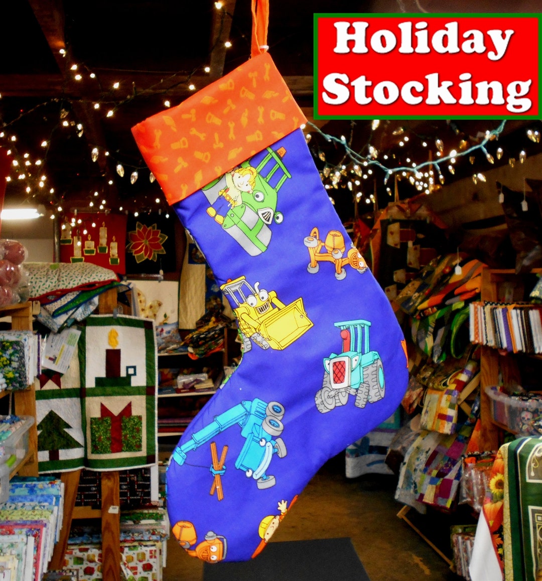 Stocking-bob the Builder/construction Equipment & Tools (bob Wendy ...