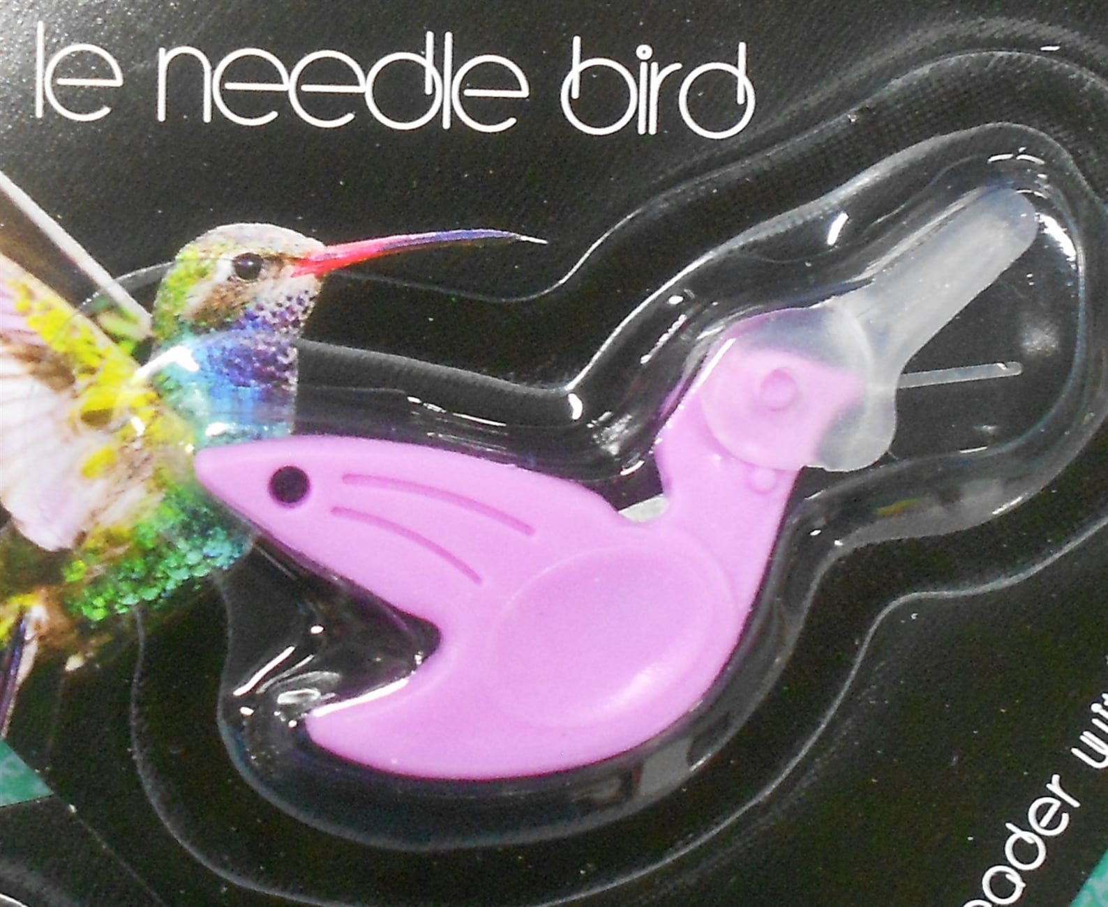 Hummingbird Needle Threader 4351-le Needle Bird/sew Tasty/on - Etsy