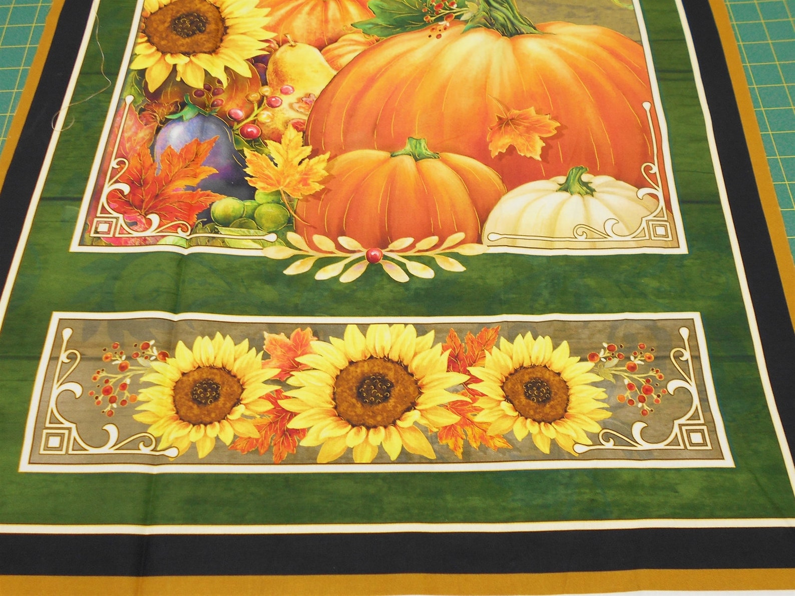 Always Give Thanks Fabric Panel #5248/approx 24x42"/pumpkins Fall ...