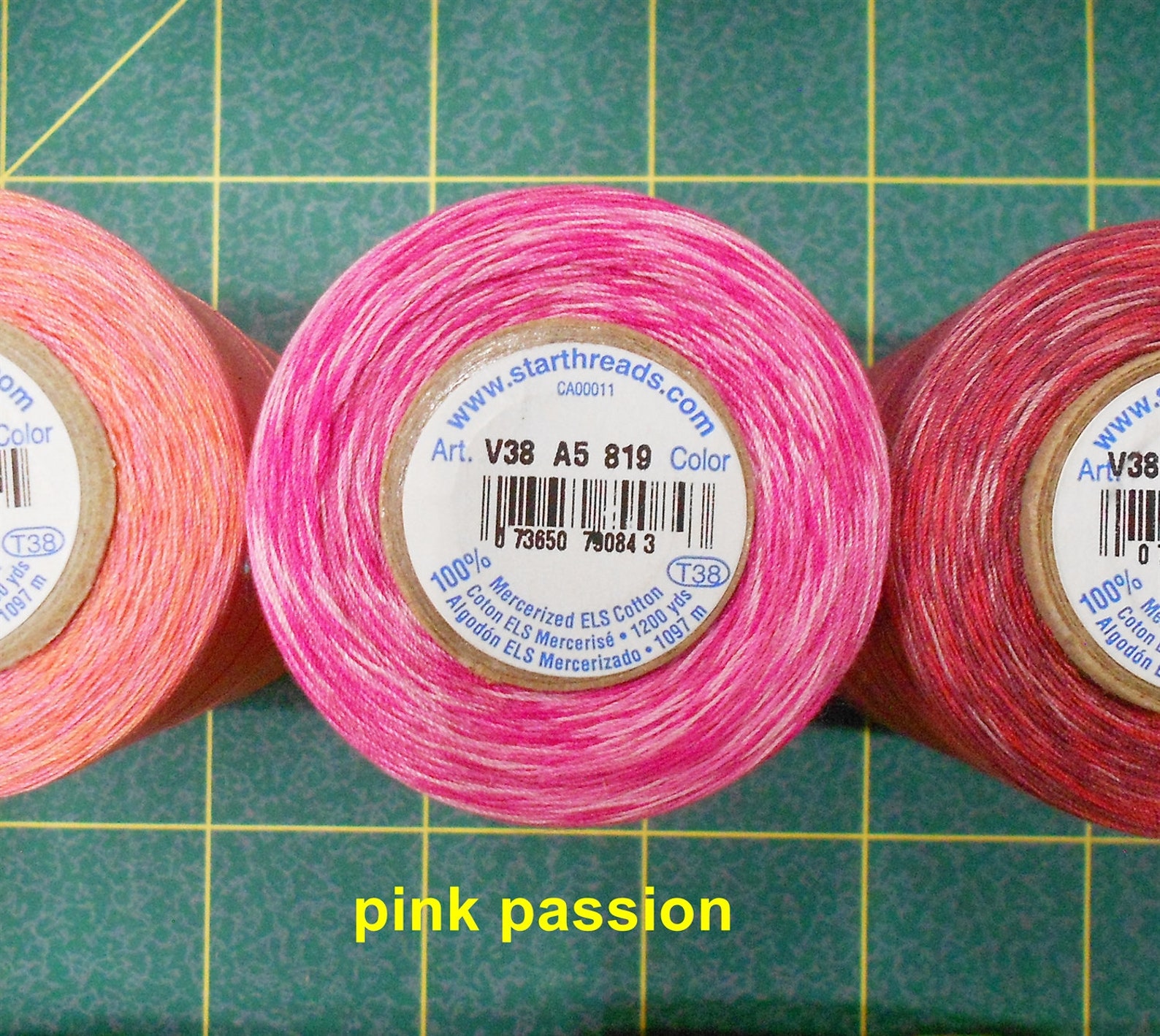 Machine Quilting Thread Variegated/1200yds/star-coats & - Etsy
