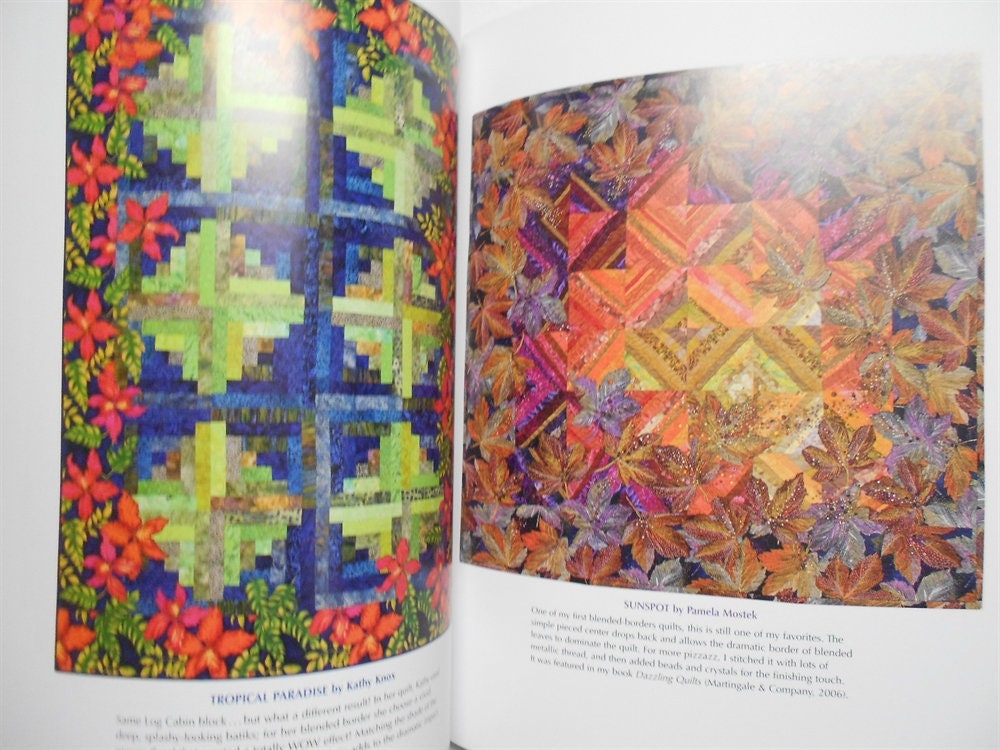 Quilt Book2099 Blended Borders/quilts With Creative - Etsy