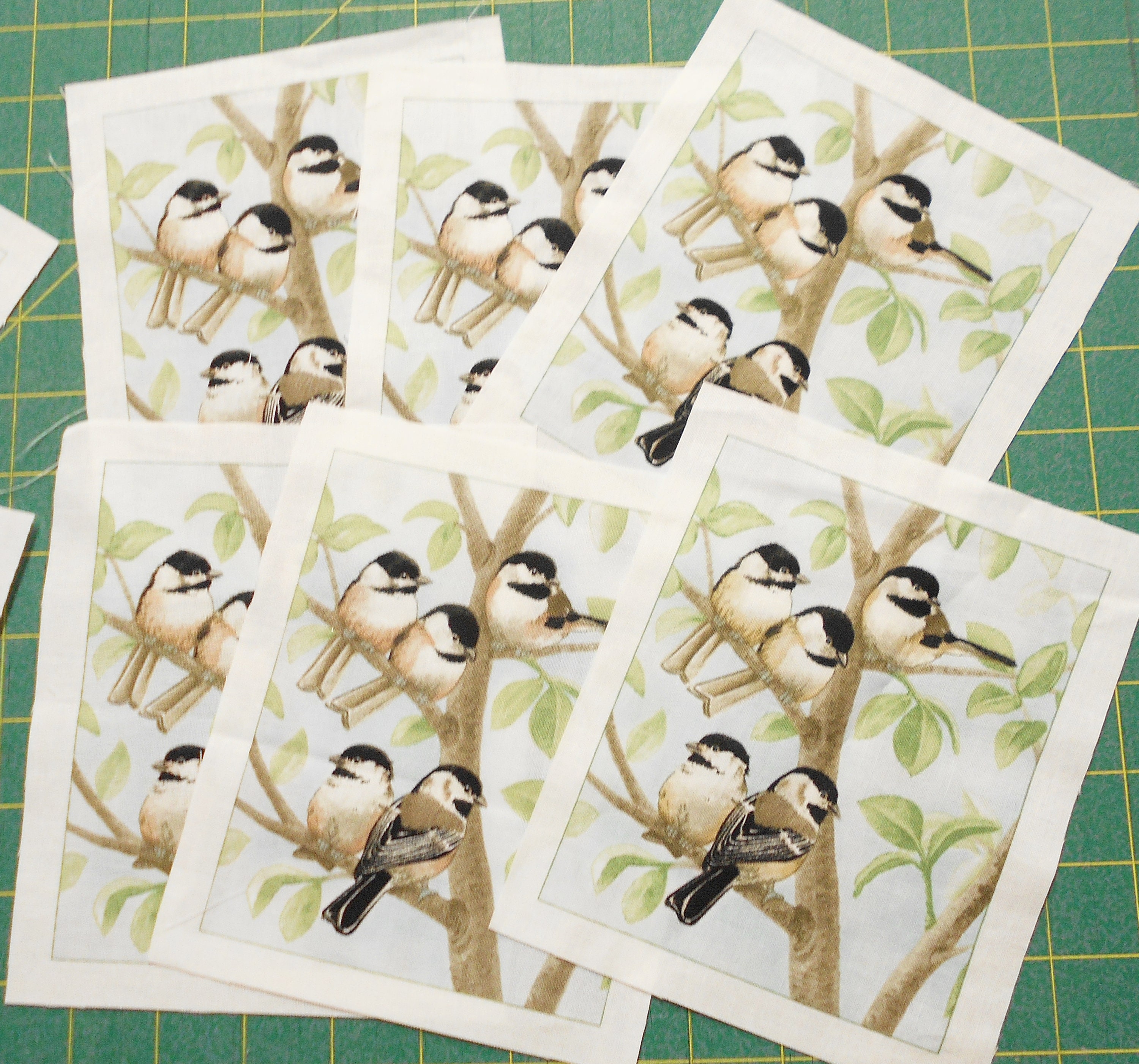 Birds in Tree Fabric Blocks-choose a Bird Get a Set of 6 the | Etsy