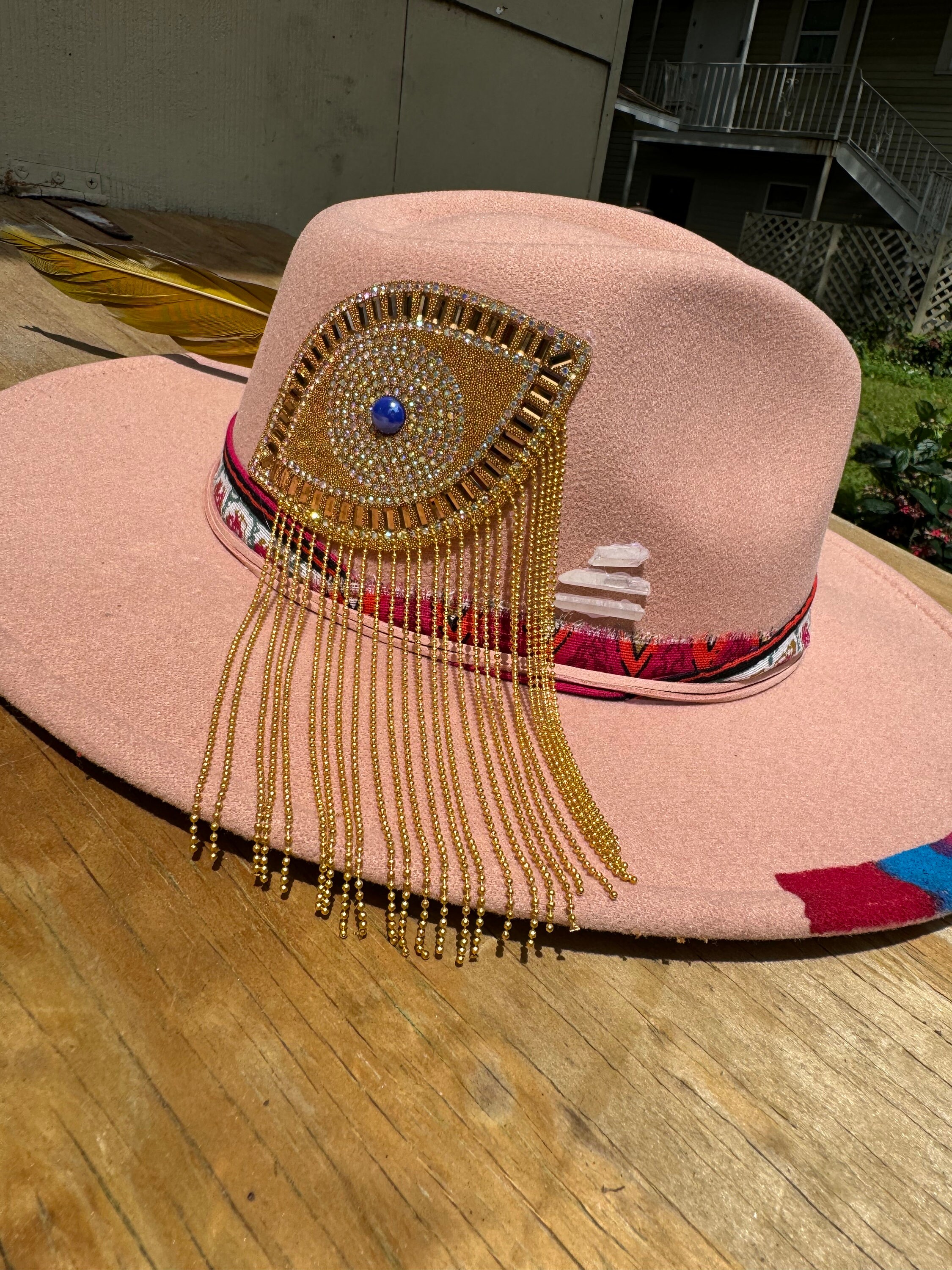 Boho Patch Hat: All Seeing Eye - Etsy